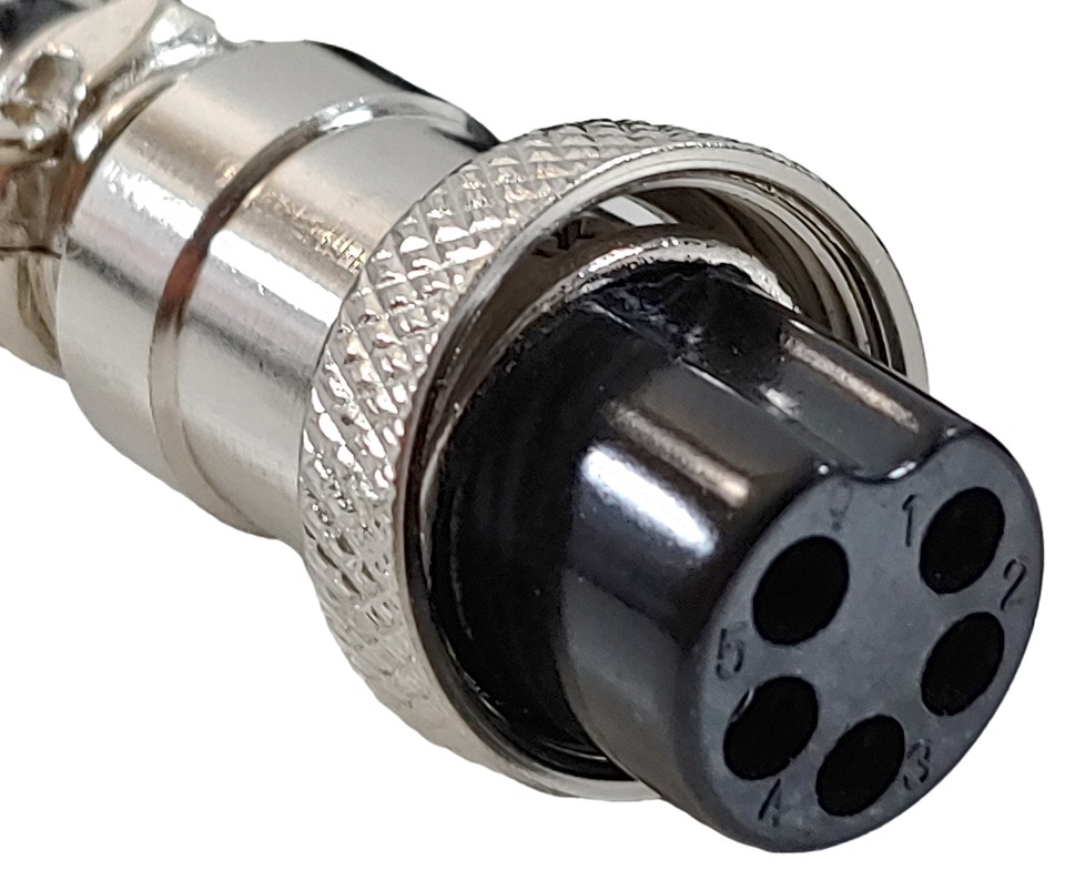 Workman DM-452-5 CB Radio Echo Superstar Microphone Prewired 5-Pin ...