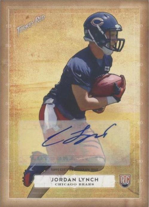 2014 Topps Turkey Red - Jordan Lynch #53 Autographs (AU, RC) for sale ...