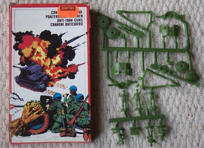 Atlantic Toy Soldiers Boxed scale ho 1/72 120 canons anti tank gun | eBay