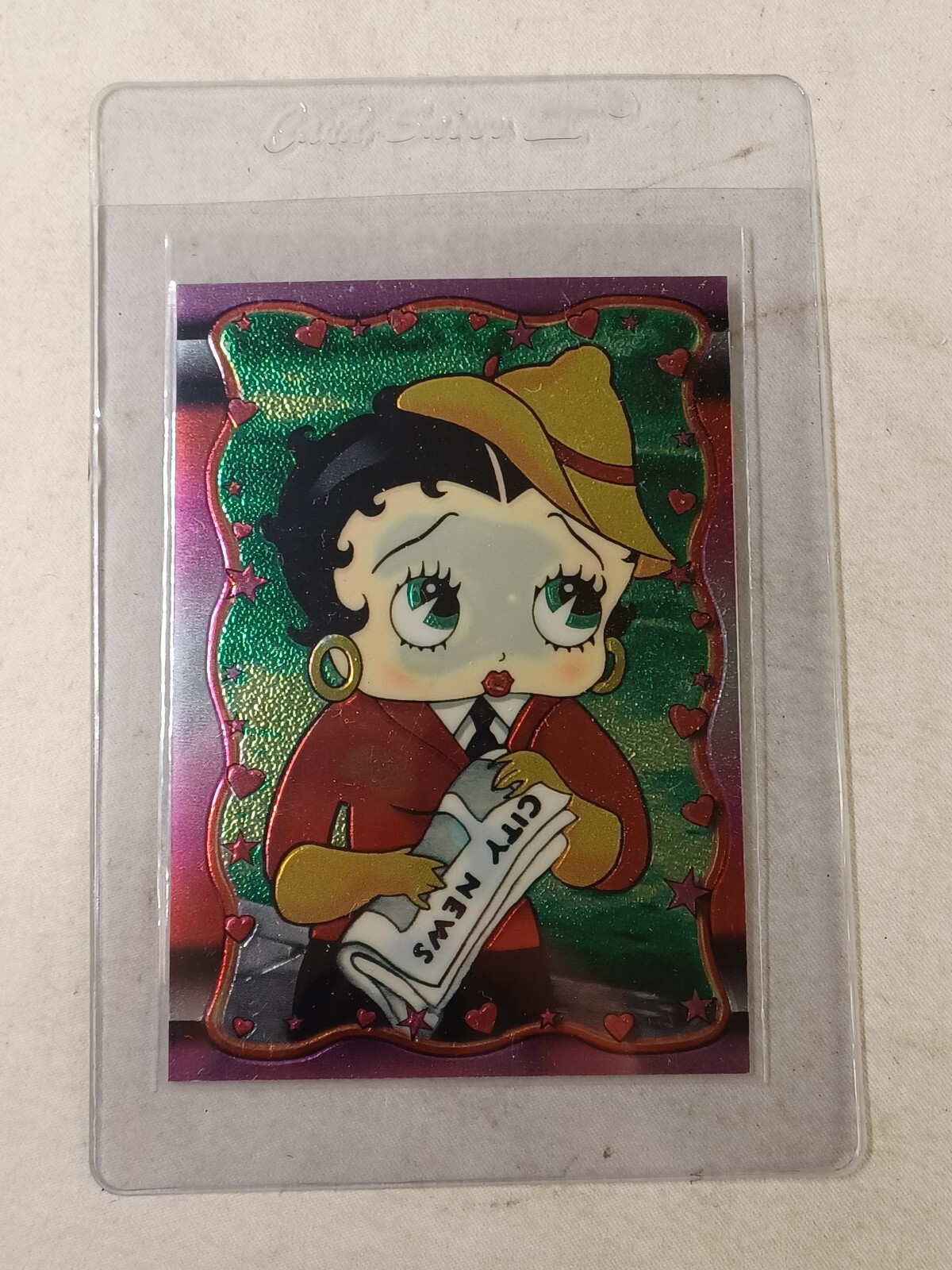 Premier Edition Betty Boop Trading Cards Series 1 Krome Promo Card 1994 ...