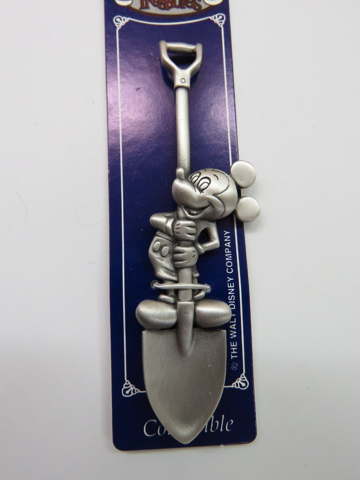 Vtg. COLLECTIBLE Souvenir Spoon 4" DISNEY Treasures MICKEY MOUSE ...