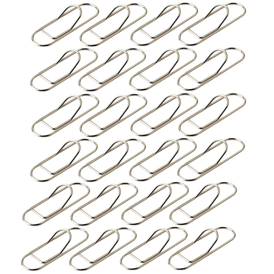 24 Pcs Pen Clips Paper Small Office Stationery Bookclip Accessories ...