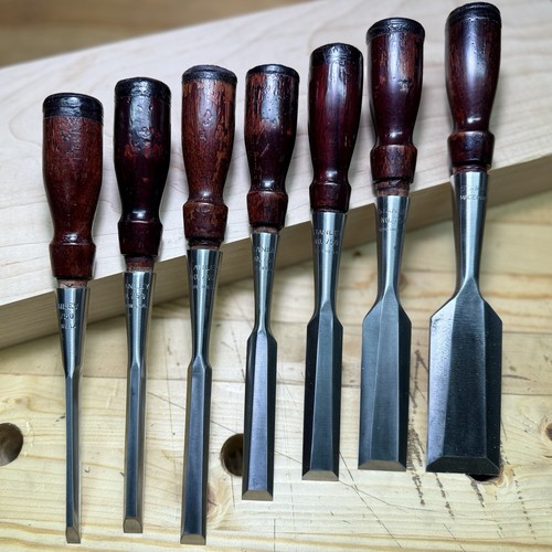 Stanley No. 750 Vintage Socket Chisels (set of 7) Partially Restored | eBay