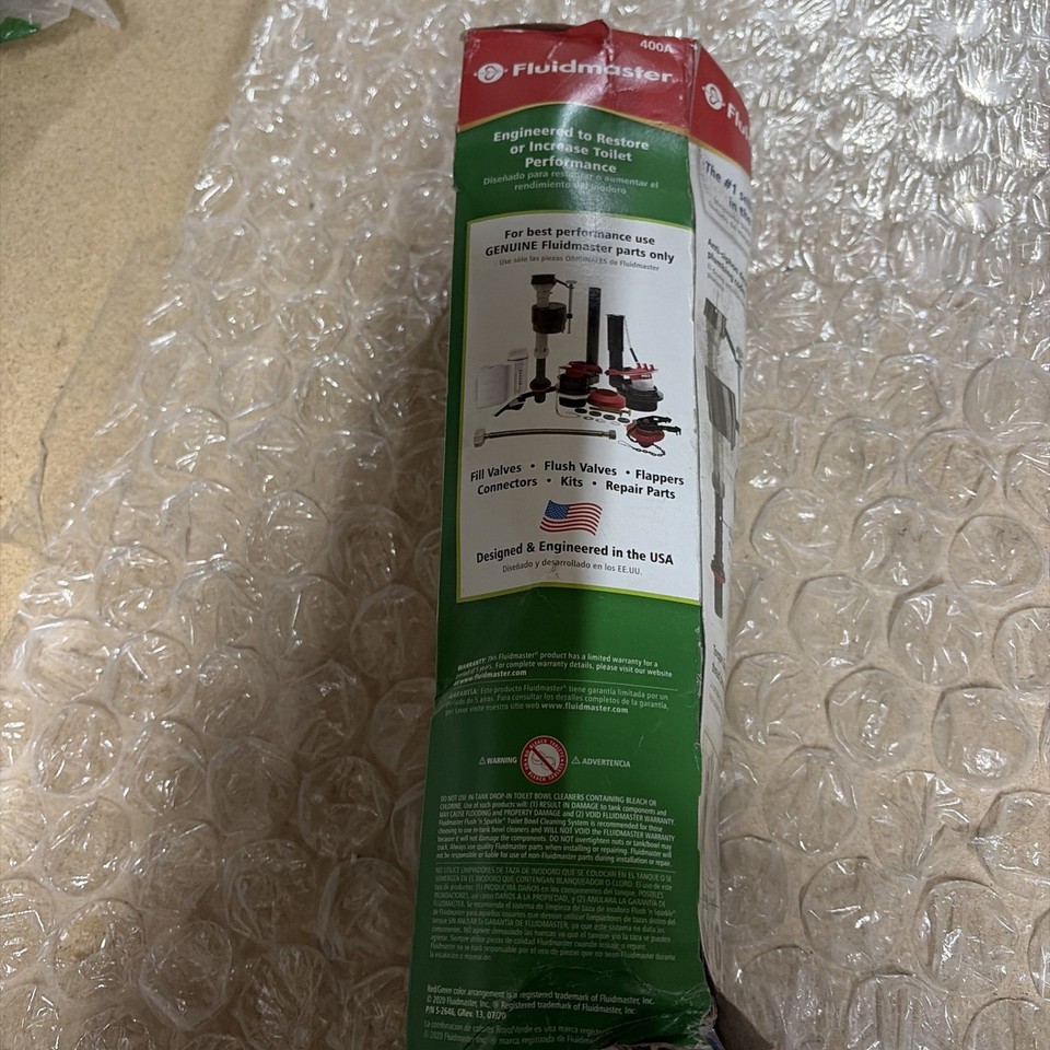 Fluidmaster 400A Anti-Siphon Toilet Tank Fill Valve 752913199622| eBay