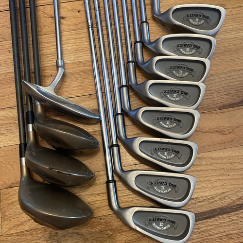 Mens Right-Handed Complete Golf Club Beginner Starter Set - Wilson ...