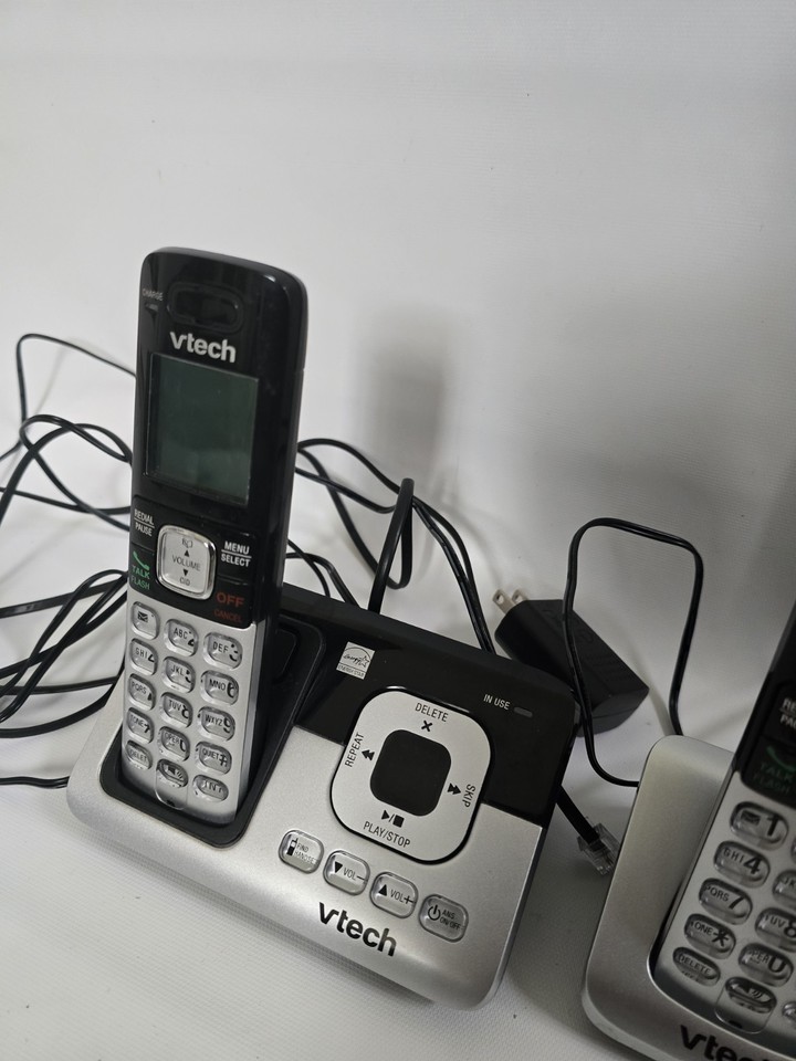 VTech CS6829-2 2 Handset Cordless Answering System with Caller ID ...
