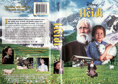 Heidi (1993) VHS NTSC (VERSIONE IN LINGUA ORIGINALE) 165 MIN. WALT DISNEY | eBay