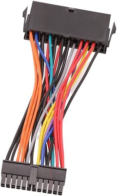 Motherboard Power Supply Cable Converter ATX 24 Pin to MINI 24P Adapter ...