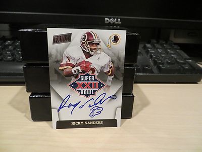 National Treasures Super Bowl XXII On Card Autograph Redskins Ricky ...