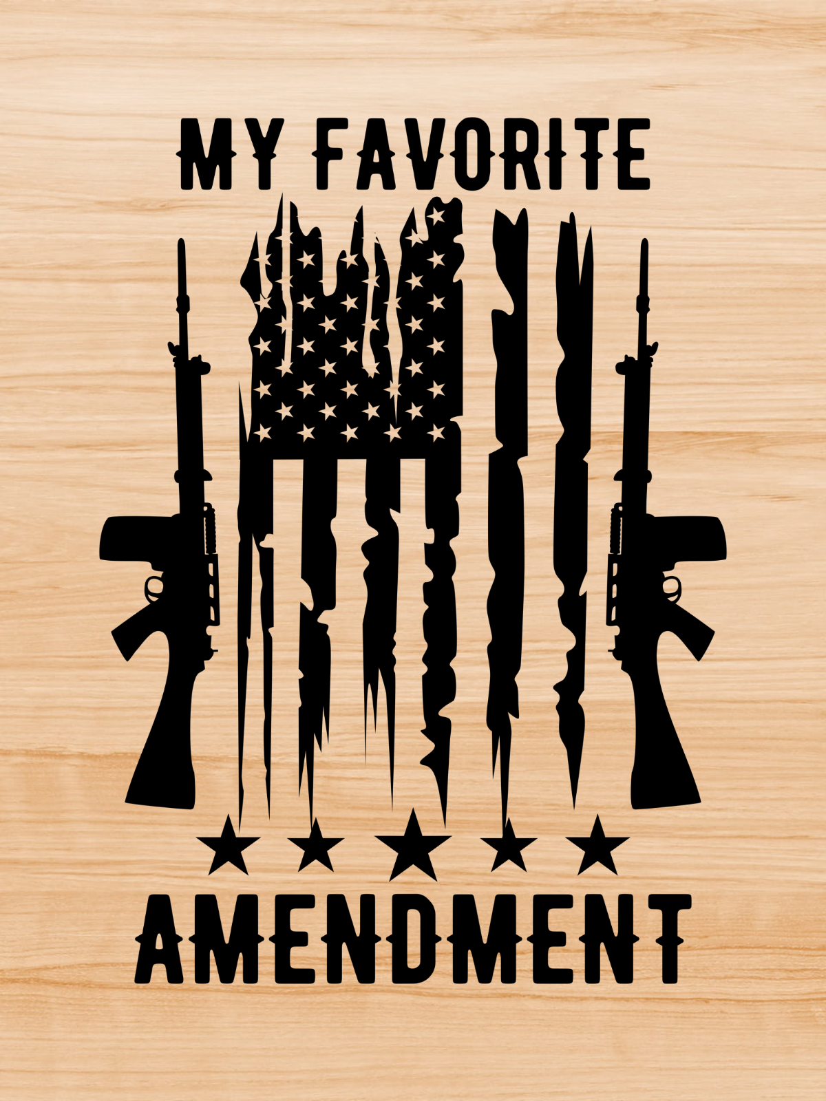 Vinyl Decal Car Truck Sticker - 2nd Amendment My Favorite USA American ...