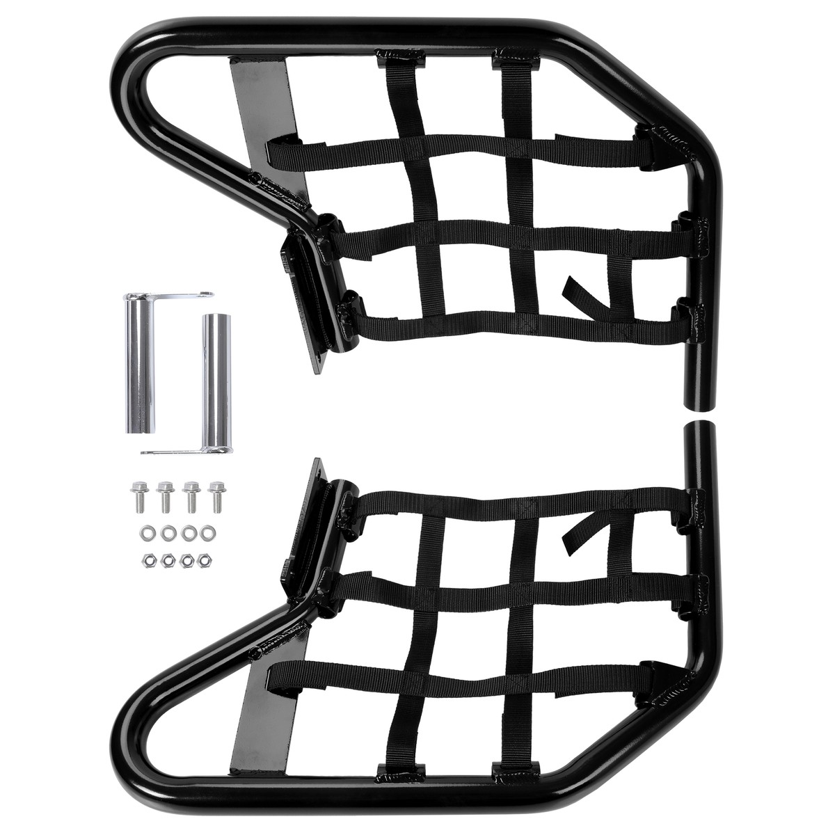 Bar Foot Rail HECASA Nerf Bars For Yamaha Raptor 700 - Black Aluminum ...