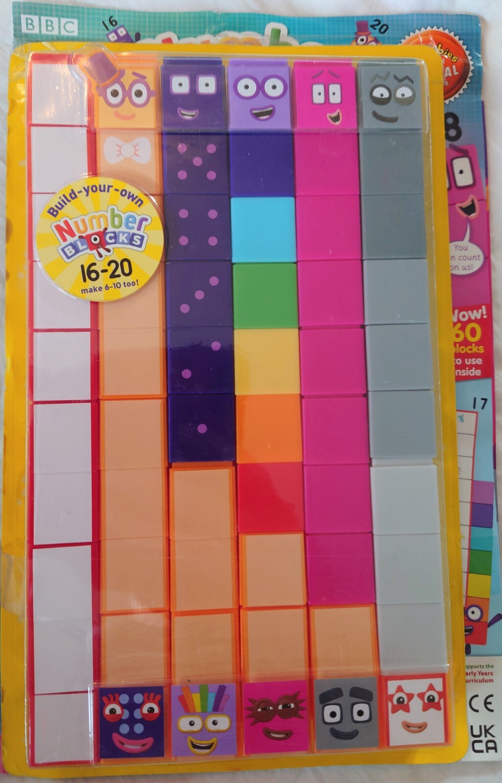NEW rare CBeebies Numberblocks 16-20 | Grelly USA