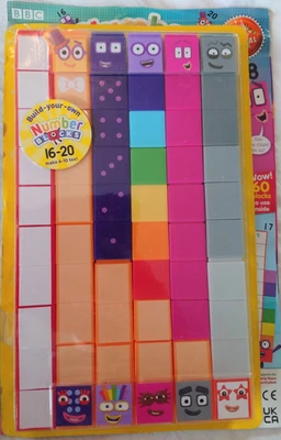 NEW rare CBeebies Numberblocks 16-20 | Grelly USA