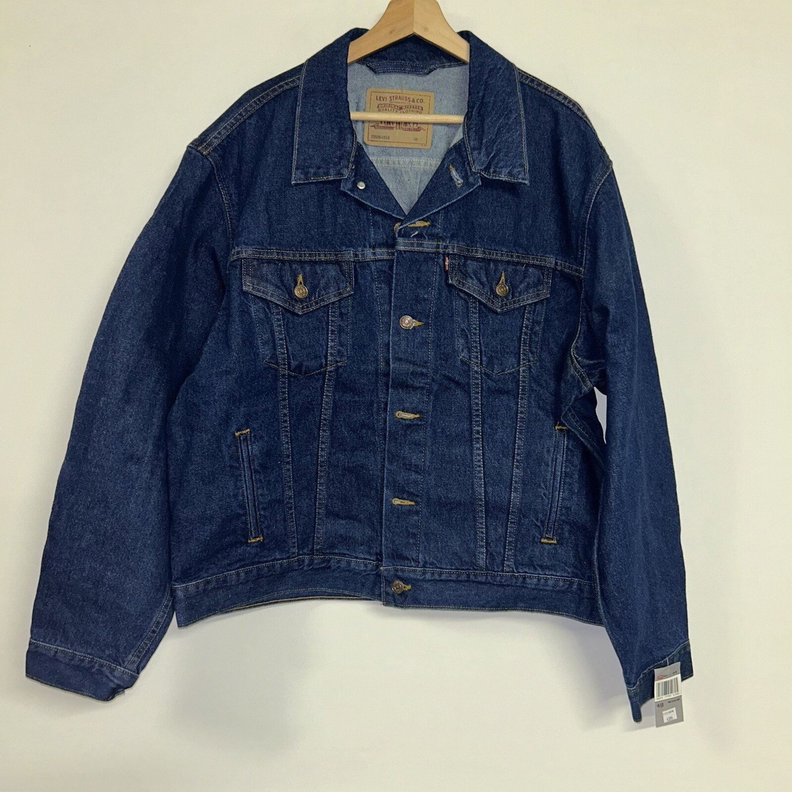 Vintage 1990’s Levi’s 506 Denim Jacket, Deadstock NWT… - Gem