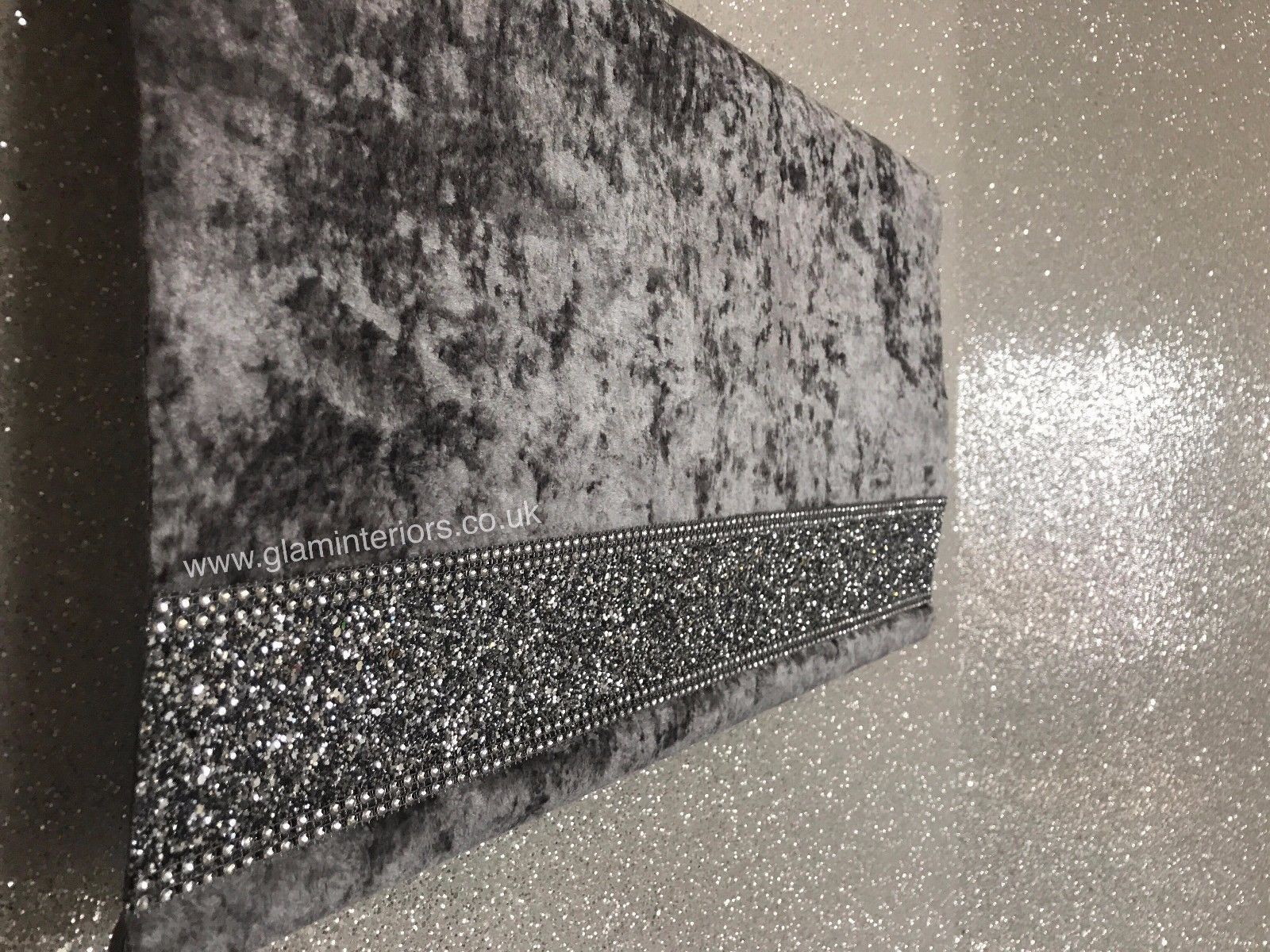 Sparkly Glitter Fabric Wallpaper Borders | eBay