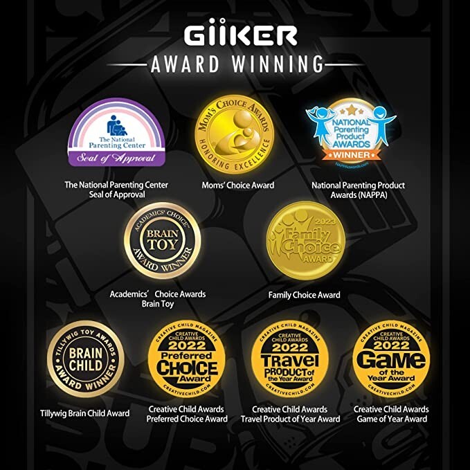 GiiKER Super Blocks Puzzle Game, 1000+ Leveled Up Electronic Brain Game ...