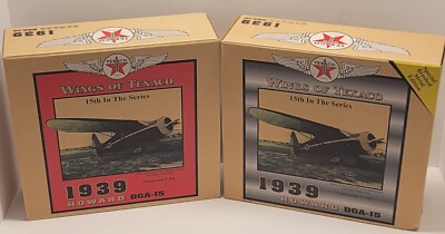 Ertl Wings Of Texaco 1939 Howard DGA-15 Aircraft Collectible Set ...