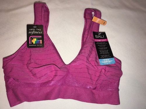 Bali DF3484 3484 Cool Comfort Wirefree Bra Pink Small | eBay