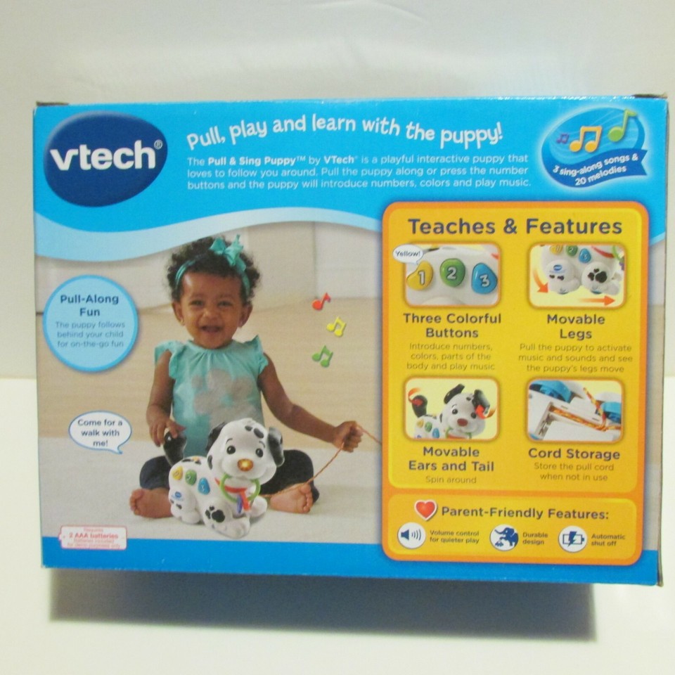 VTech Pull and Sing Puppy Toy 6-36 Months BRAND NEW LEARNING | eBay