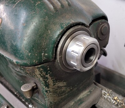 South Bend 9" 10K Lathe Spindle Thread Protector 1-1/2" x 8tpi Aluminum ...