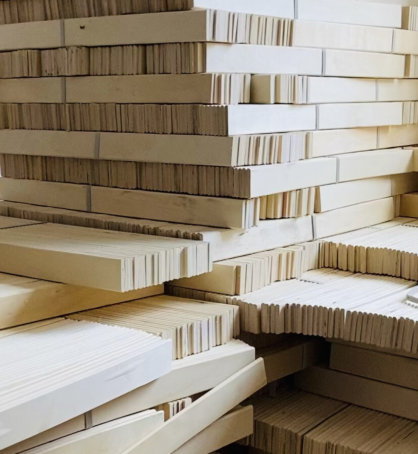 Replacement Bed Slats | 3ft Single, 4ft6 Double, 5ft King Wooden Slats ...