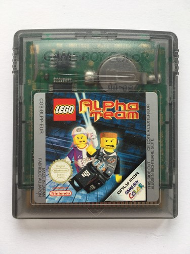 Lego Alpha Team, Game Boy Color, Gameboy, GBC, voll funktionsfähig, nur ...