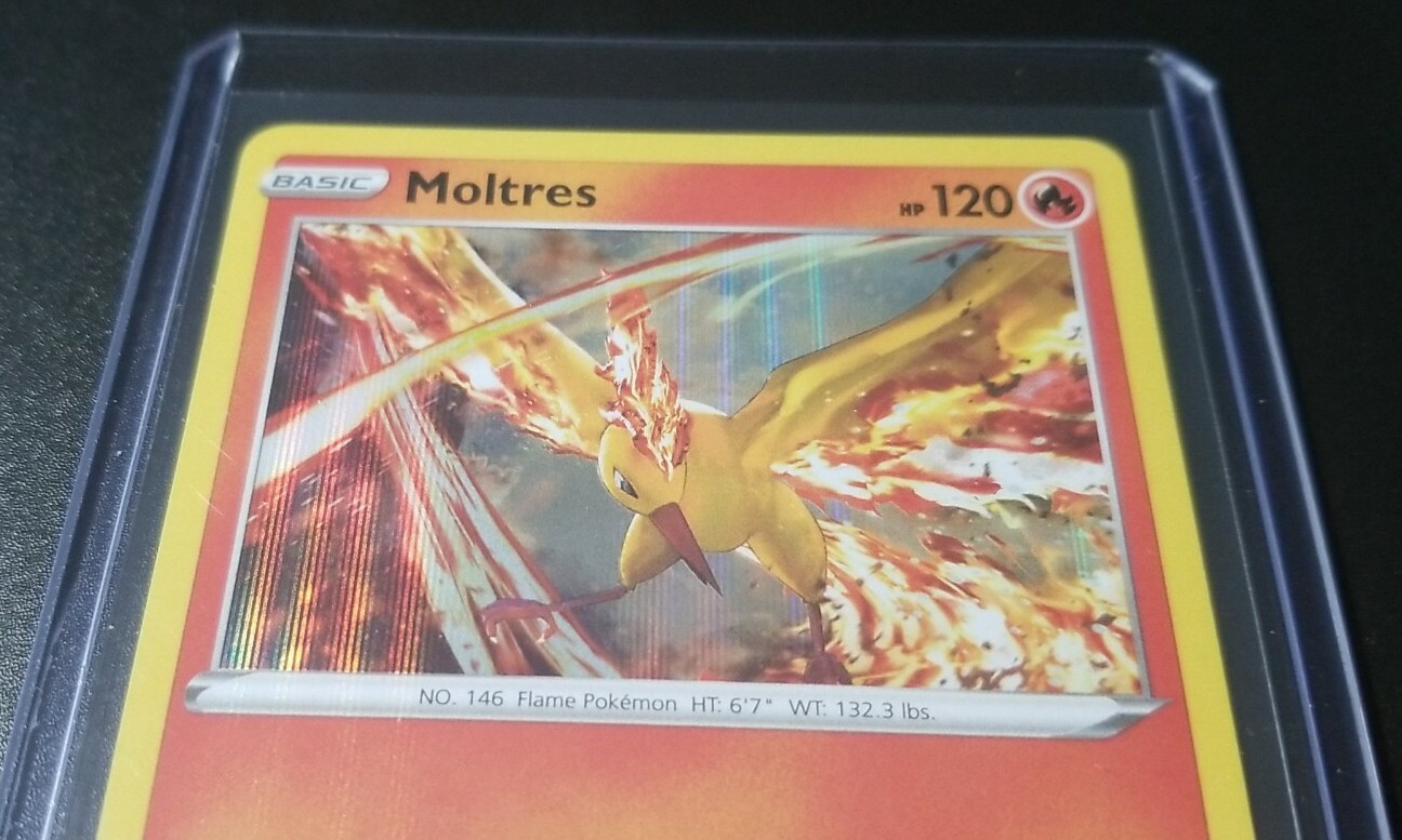 2022 Pokemon TCG Brilliant Stars MOLTRES Holo Rare 021/172 Otumami ...