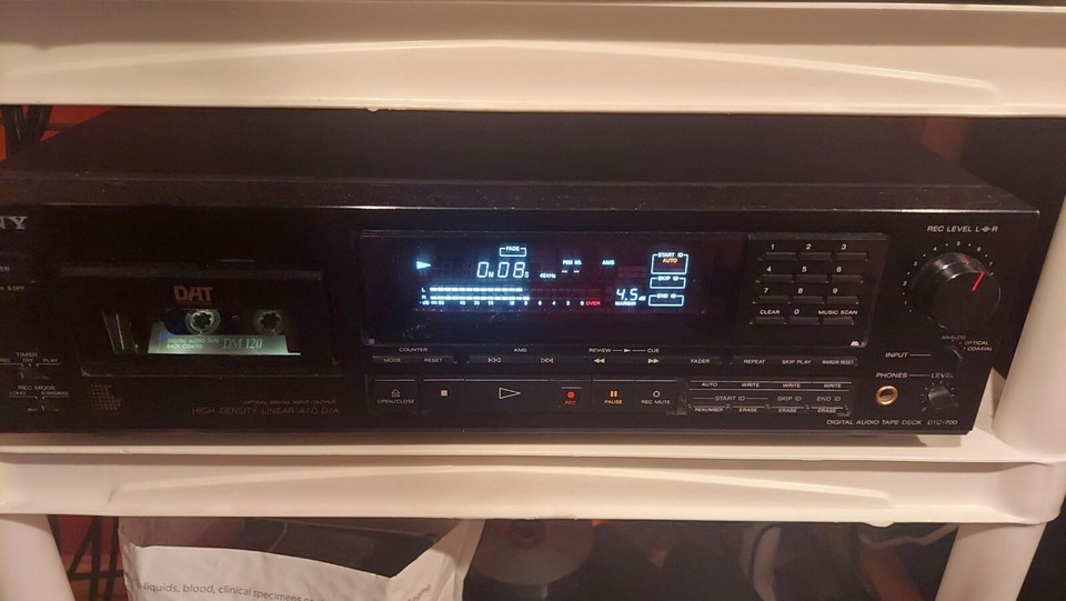 SONY DTC-700 DIGITAL AUDIO TAPE DECK FULLY WORKING, Tested, | eBay