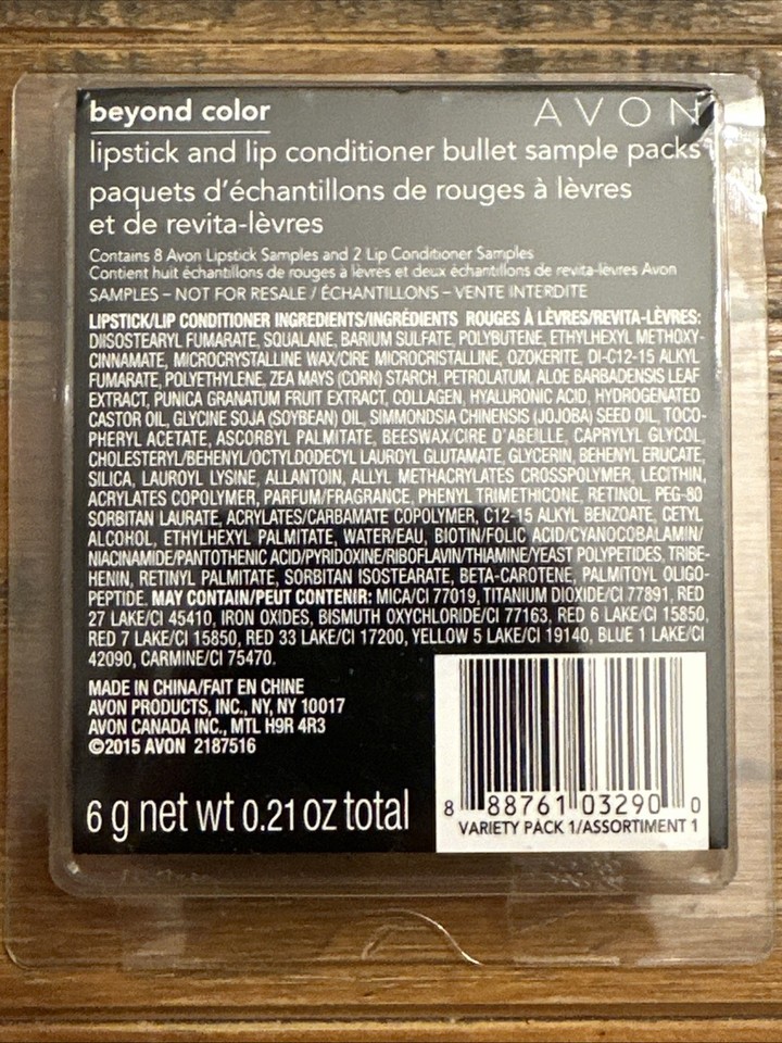 Avon True Color Mini Lipstick Sample Variety Pack 10 Assorted Colors 6g ...