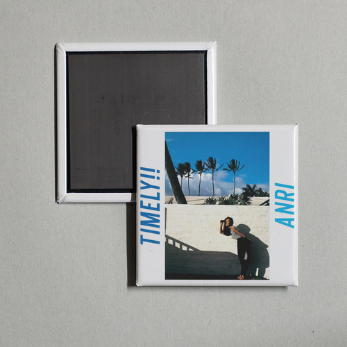 Anri - Timely!! Album Cover Locker Fridge Magnet | eBay