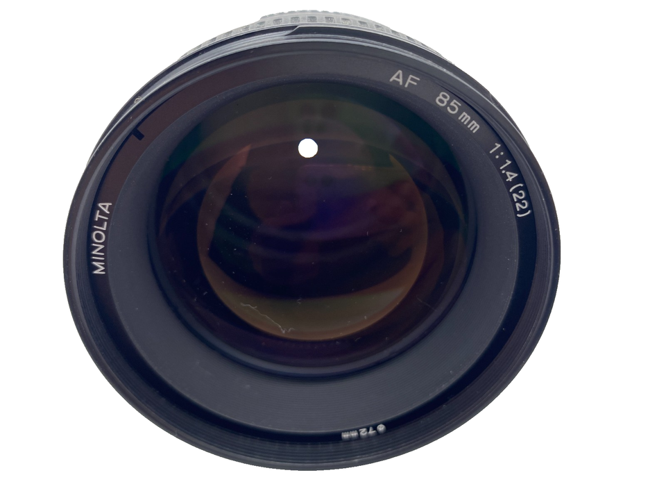 [Near MINT w/Hood] Minolta AF 85mm F/1.4 G Lens for Sony Minolta A ...
