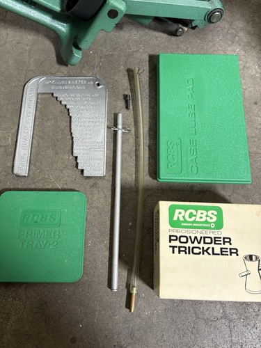 RCBS RC II Reloading Press-(09366) With Extras | eBay