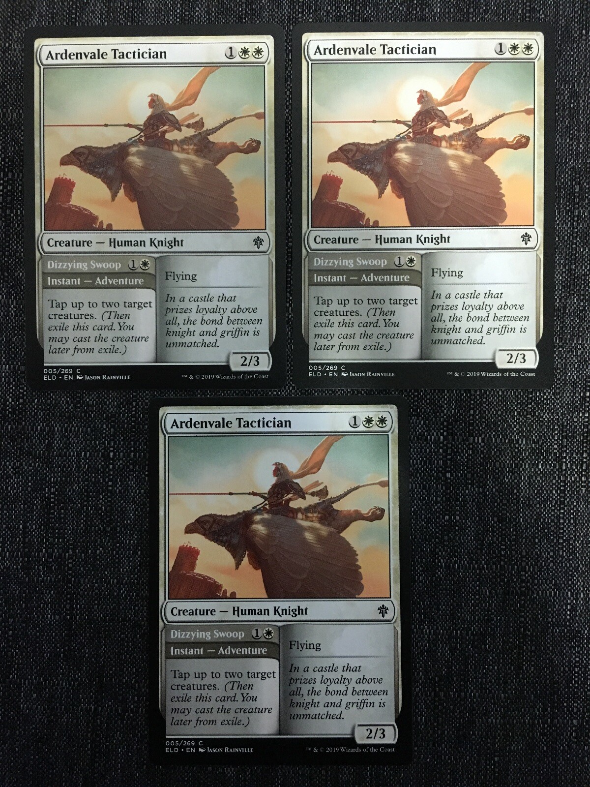 Ardenvale Tactitian MTG x3 NM Throne Of Eldraine | eBay