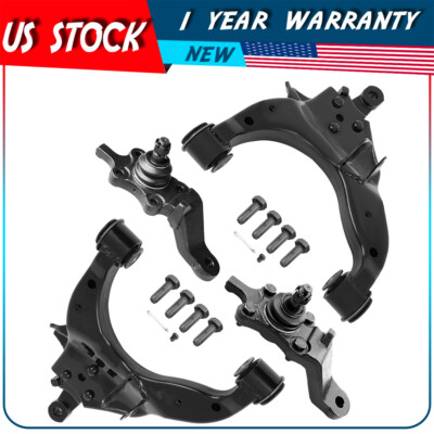 4x Front Lower Control Arm w Ball Joints For 1996 1997 1998-2002 Toyota ...