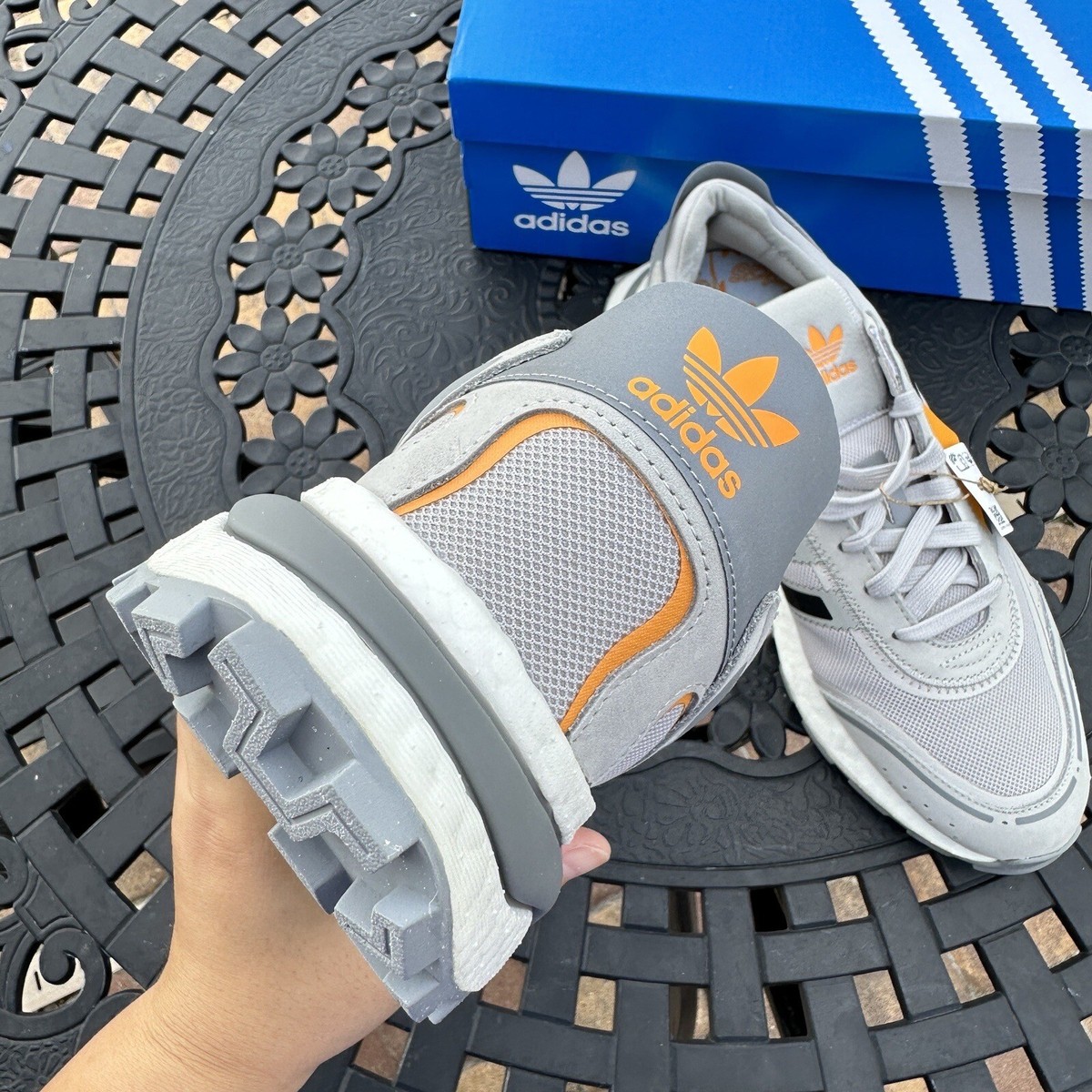 adidas Retropy P9 'White Rainbow' H03084 - KICKS CREW