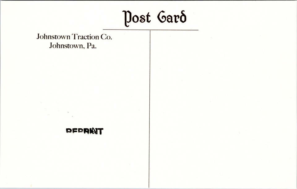 Pennsylvania RR Postcard Trolley Interurban Tram RPPC 1950s Reprint | eBay