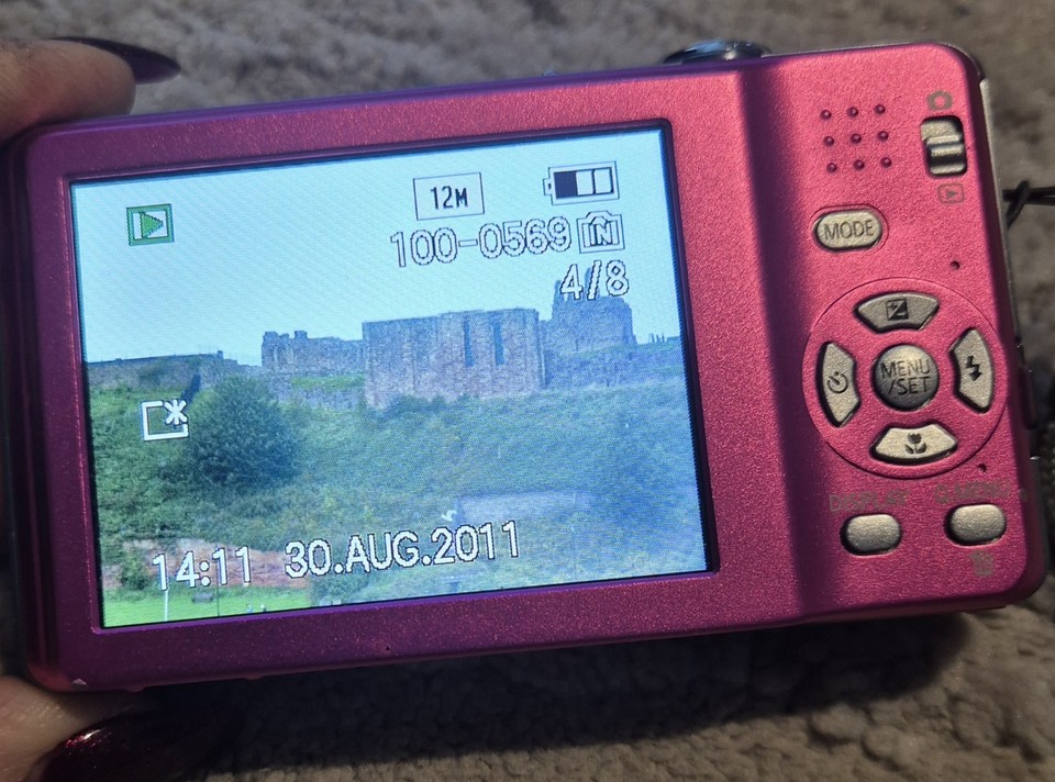 Panasonic Lumix DMC-FS7 Rose Pink Digital Camera (10MP) | eBay UK