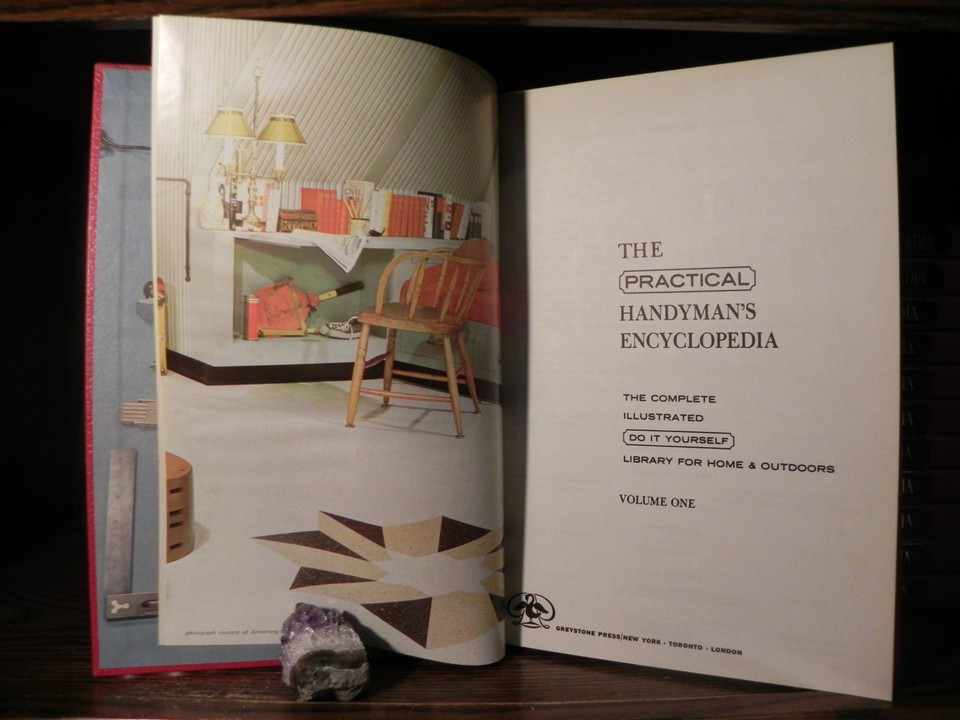The Practical Handyman’s Encyclopedia Complete 22 Volume Set 1971 ...