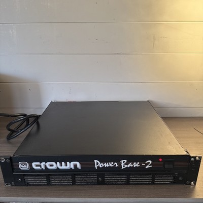 Crown Power Base-2 2-Channel Power Amplifier | eBay