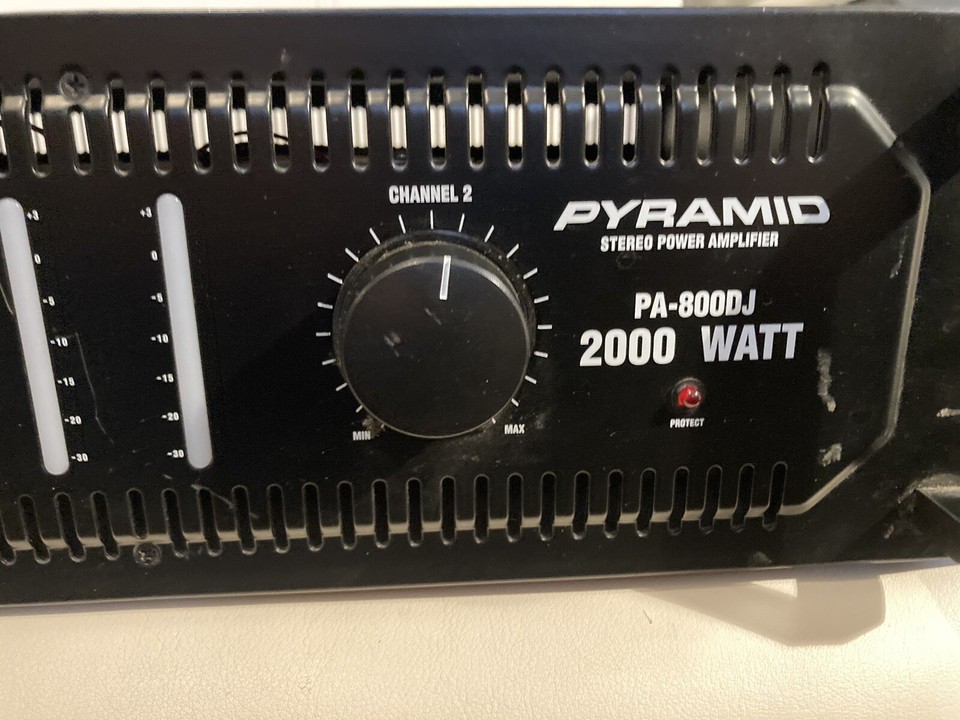 PYRAMID PA800DJ(price for two power amps) | eBay