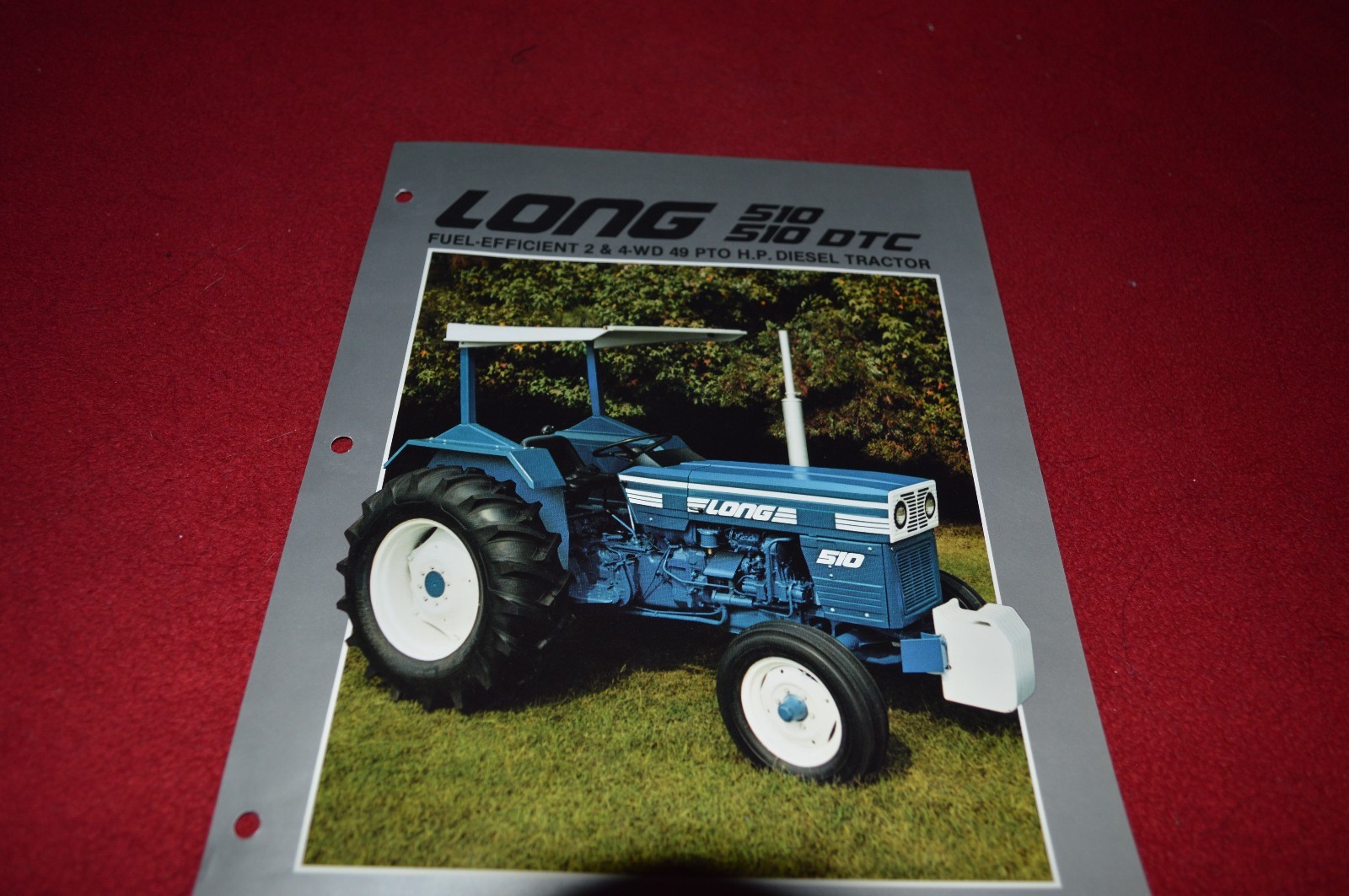 Long 510 510 DTC Tractor Dealer's Brochure DCPA 2337 7-85 | eBay