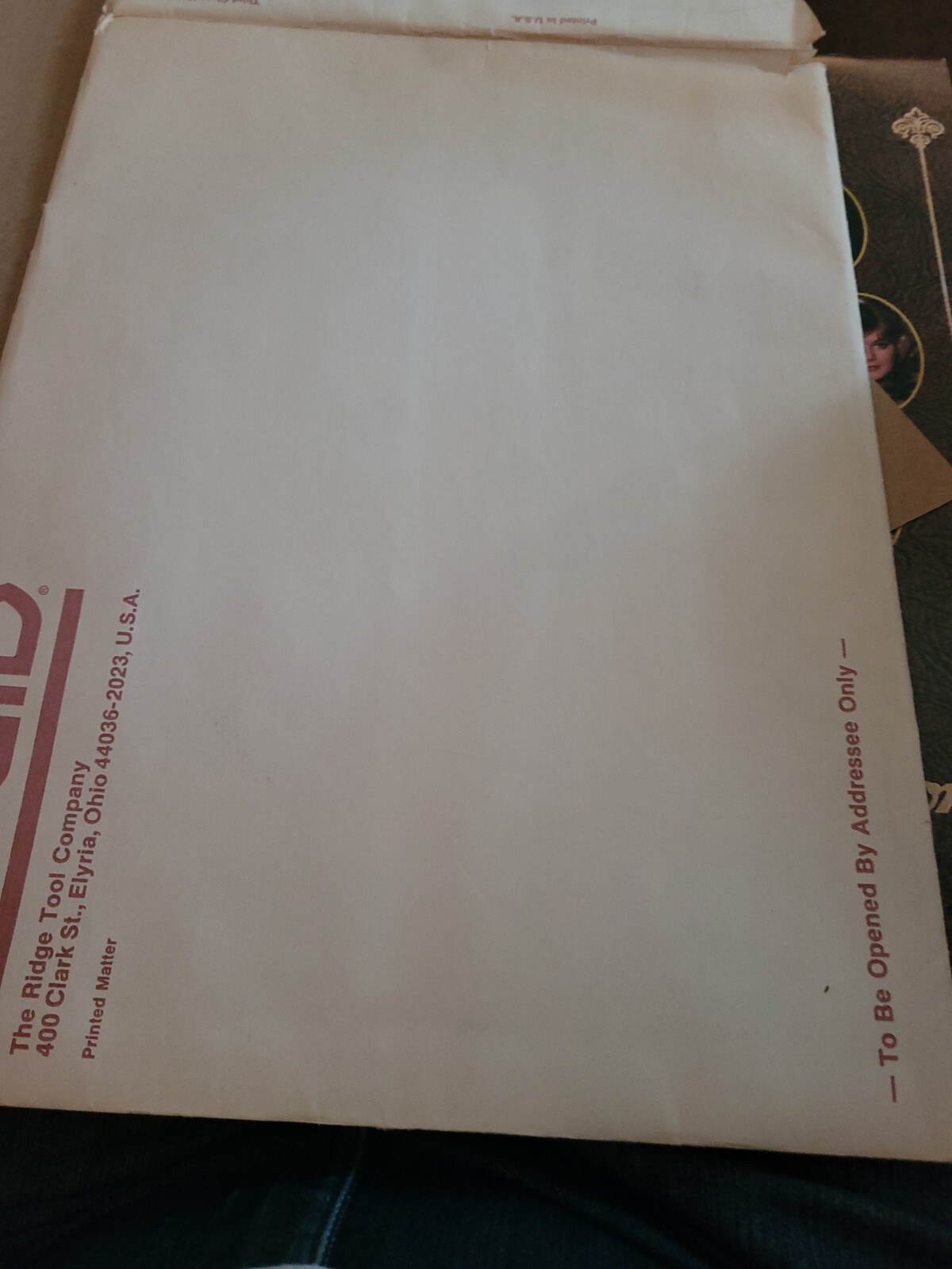 Ridgid Tool Co 50th Anniversary Ed. Swimsuit 1985-1986 Ridgid Pin-Up ...