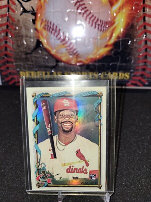 2023 Topps Allen & Ginter Jordan Walker RC Rookie Hot Box Foil SP ...