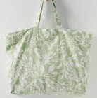 Free People NWT Organic Green Veg Dyed Printed XL Tote Bag New | eBay