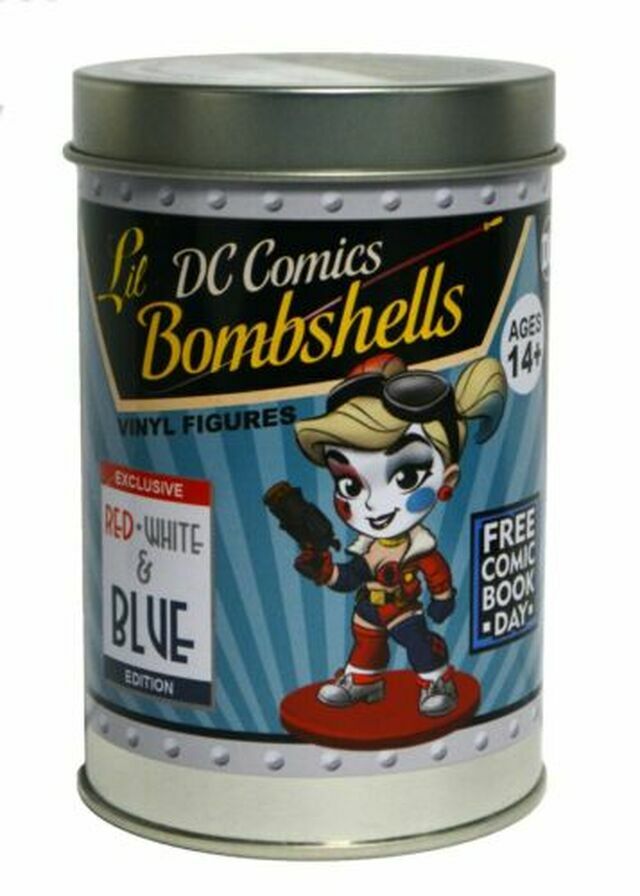 Lil DC Bombshells Red White and Blue FCBD Exclusive Edition ~HARLEY ...