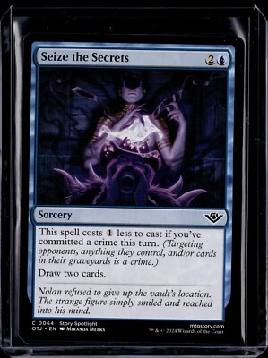 Seize The Secrets - 64 - OTJ - NM - MTG - Magic the Gathering | eBay