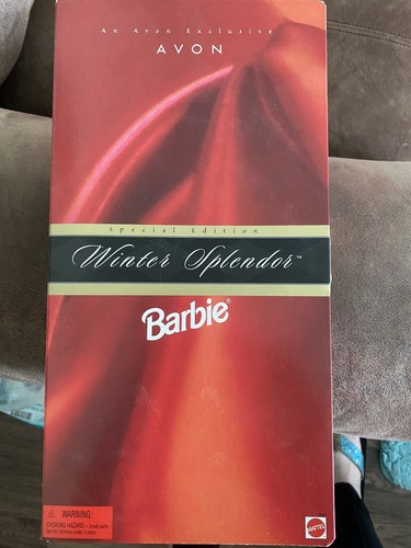 Mattel 1998 Avon Special Edition Winter Splendor Barbie 19357 New in ...