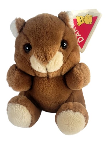 Vintage 1987 Dakin Squirrel Stuffed Plush Animal w/Tags San Francisco ...