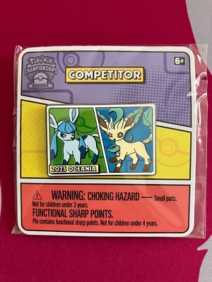 Competitor Pin - 2023 Pokemon Oceania International | eBay