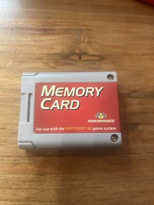 Nintendo 64 N64 Memory Card Plus Controller Pak by Performance - Tested ...